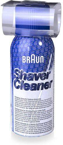 Braun Shaver Cleaner Reinigings spray voor scheerbladen & messenkoppen ...