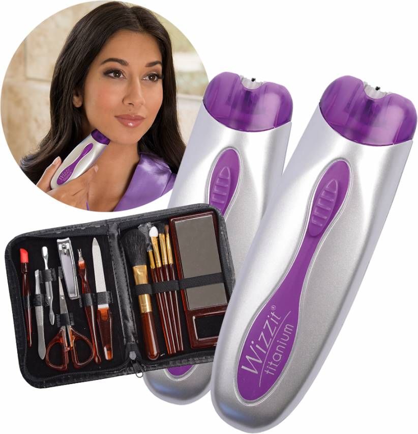 Wizzit Titanium , 1+1 Gratis, Epliator voor het hele lichaam, ook voor ...